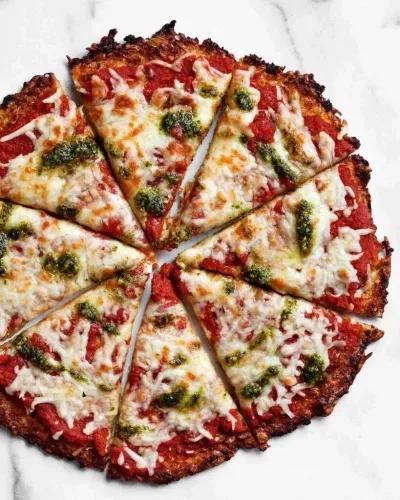 Keto Cauliflower Pizza Crust | Simple Gluten-Free Base